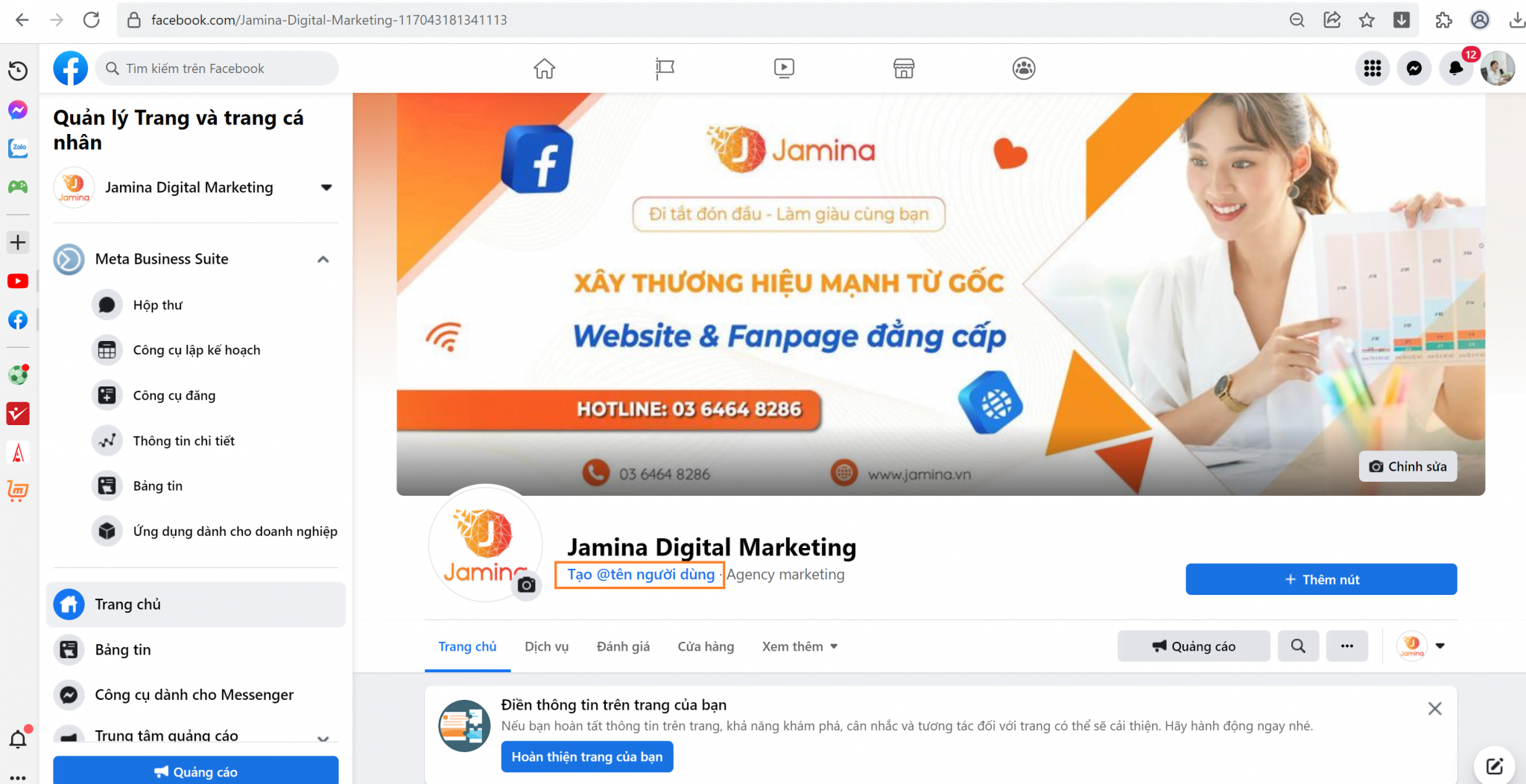 Cách tạo trang Fanpage Facebook giao diện mới nhất 2023 - Jamina